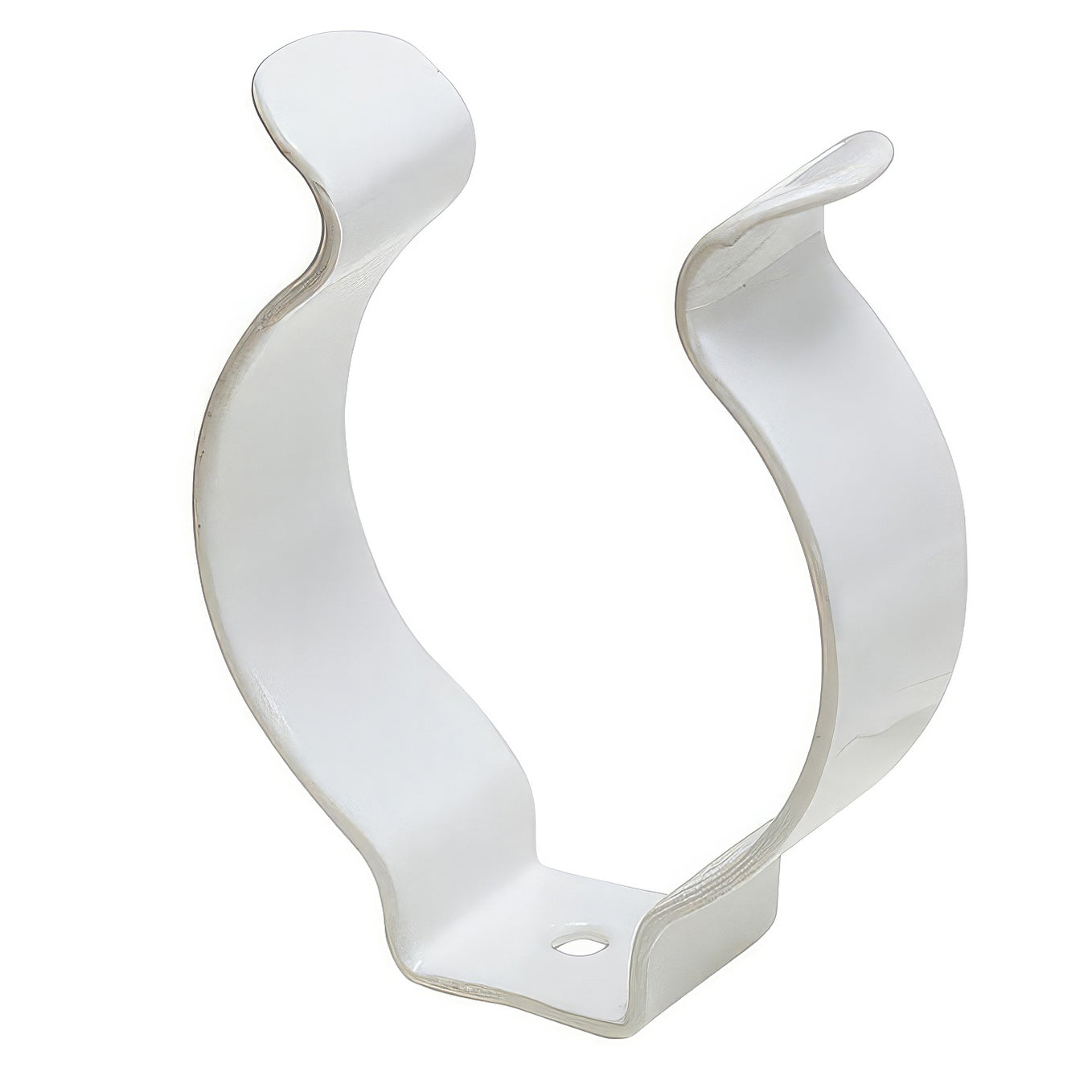 Tool Clips/Terry Clip Open Type Poly Coated White — SpringXpert