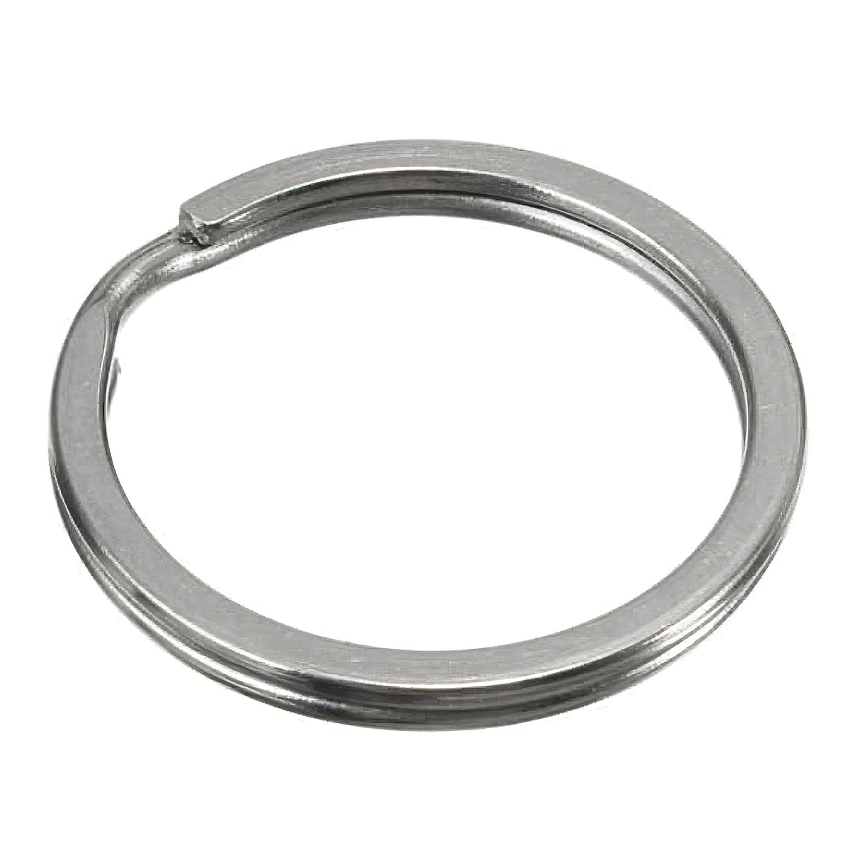 Split Rings / Key Rings Flat Nickel Plated — SpringXpert